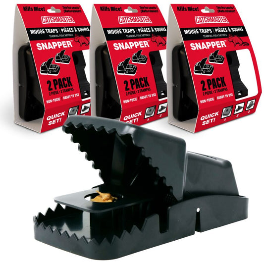 Mouse Glue Trays, Board Traps & Snap Traps – Catchmaster