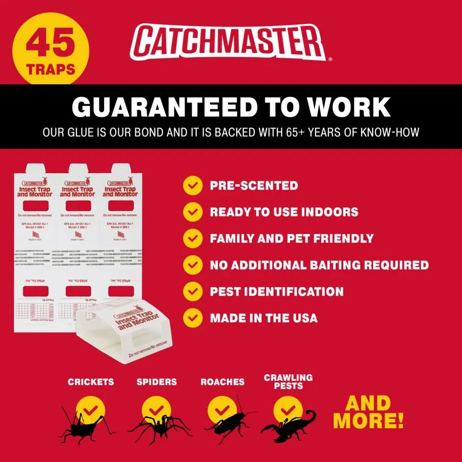 Brown Recluse Spider Glue Board Traps – Catchmaster