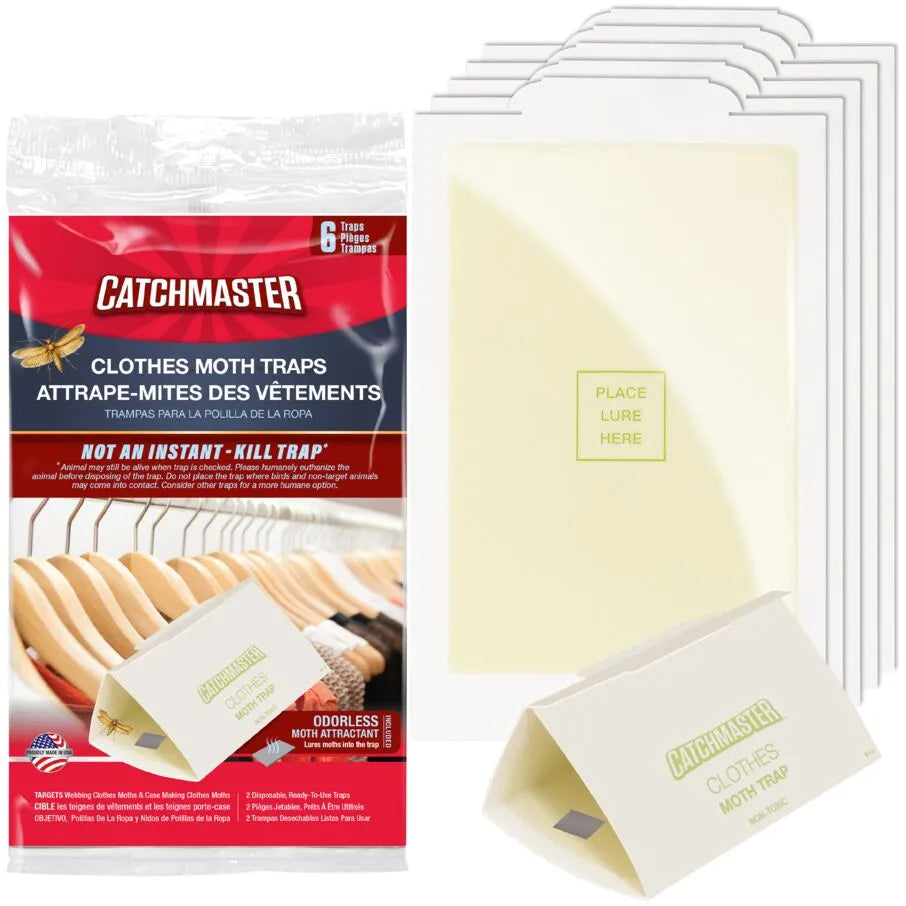 Clothes & Closet Moth Glue Board Traps – Catchmaster